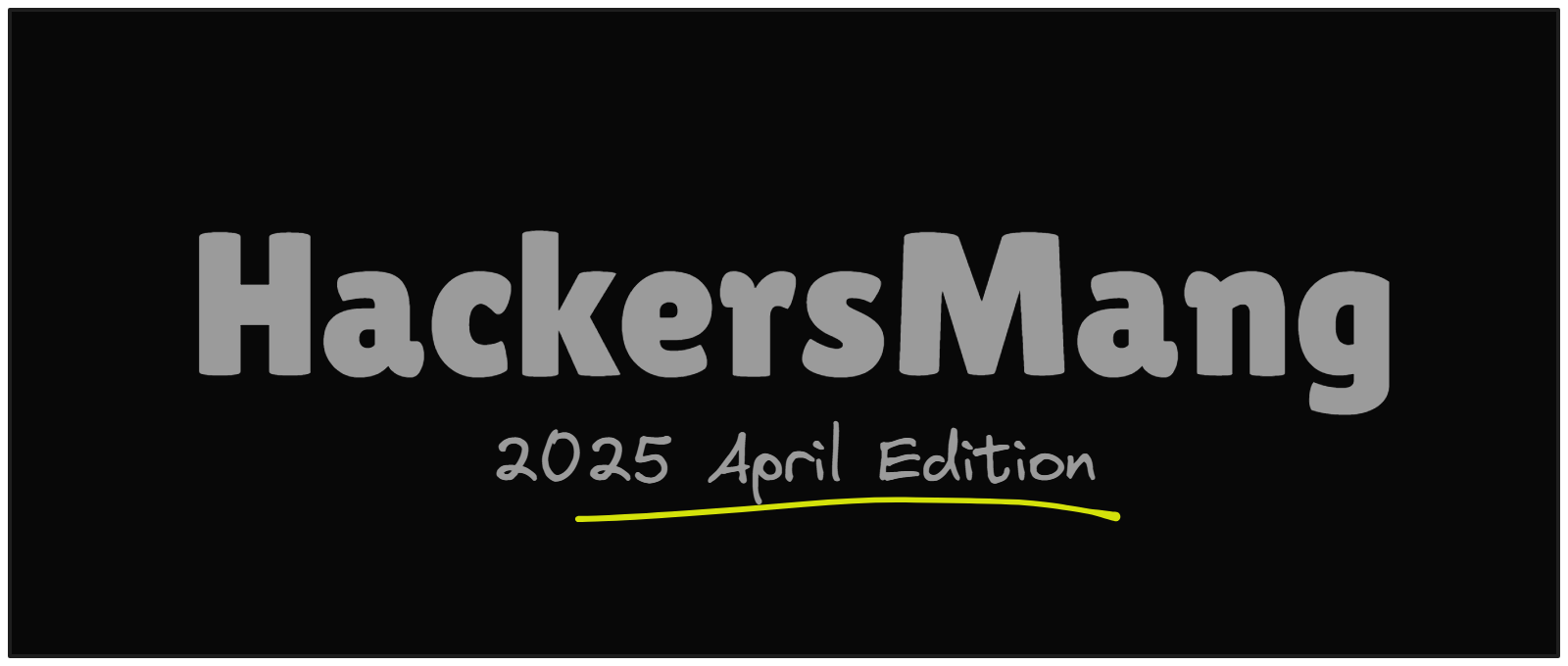 HackersMang | 2025 April edition by Hackerspace Mangaluru | Premier Tech Conference in Mangaluru